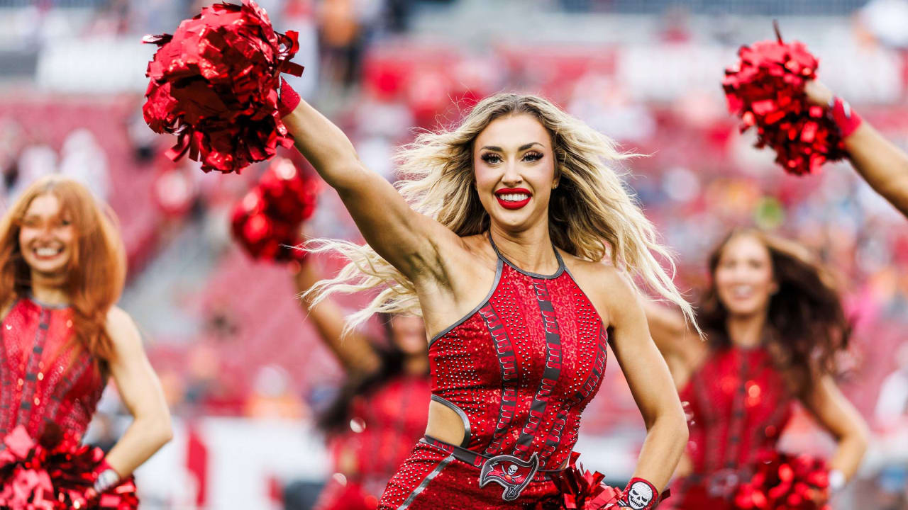 Bucs Cheerleaders Photos from Panthers vs. Bucs Game