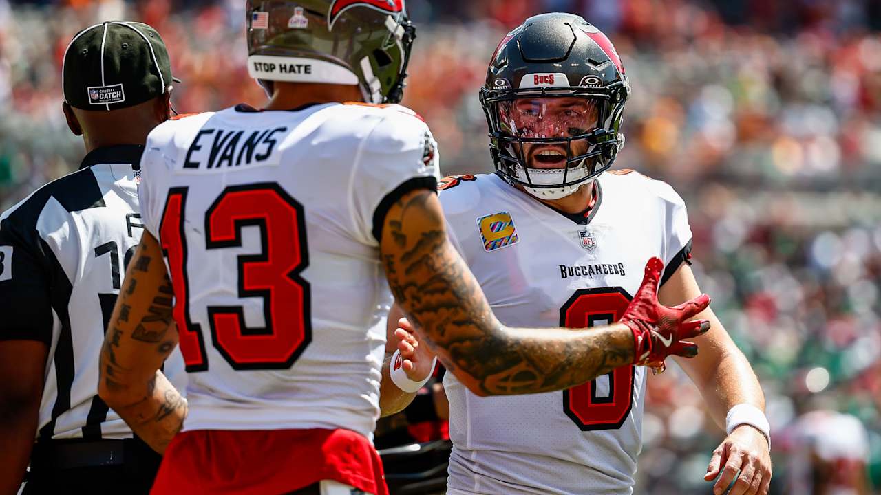 Tampa Bay Buccaneers QB Baker Mayfield on Mike Evans Record, Winning on Sunday