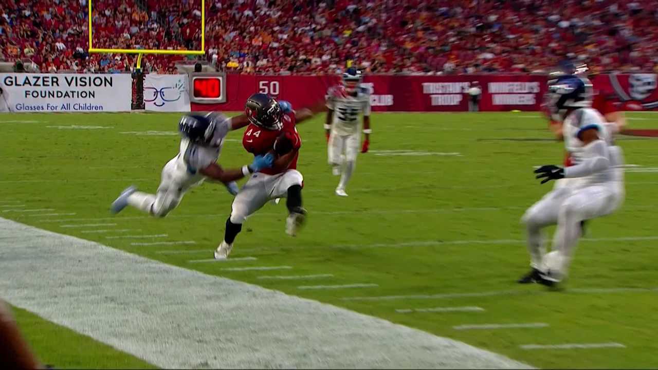 HIGHLIGHT: Sean Tucker Rushes for 23 Yards vs. Titans