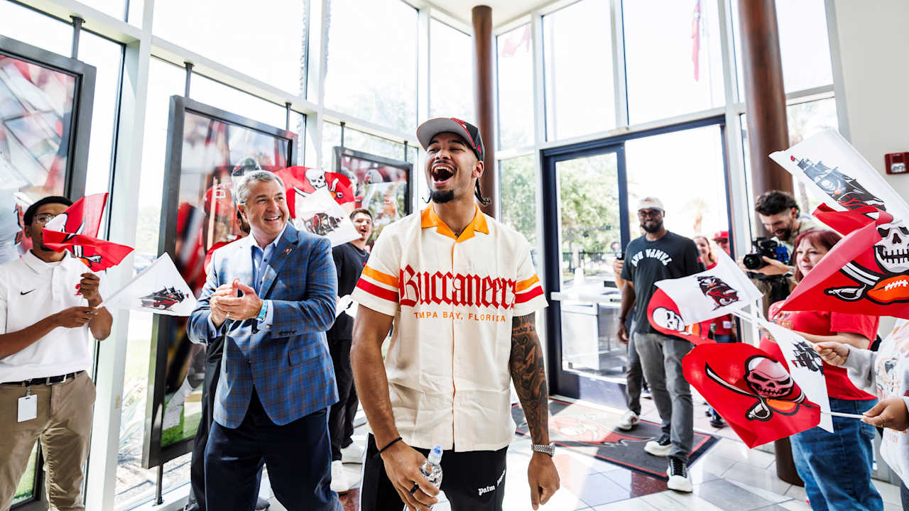 Photos: Emeka Egbuka's First Day as a Buccaneer