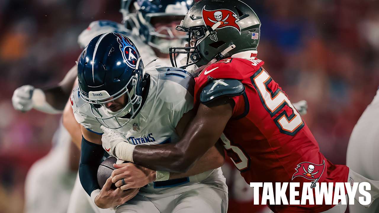 Takeaways from Buccaneers-Titans | Preseason Opener