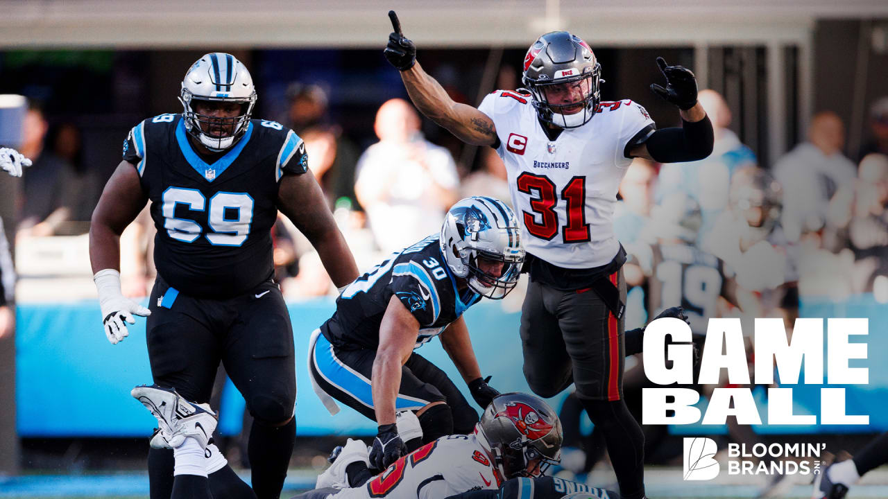 Bucs vs. Panthers Game Ball | NFL Week 18 2023
