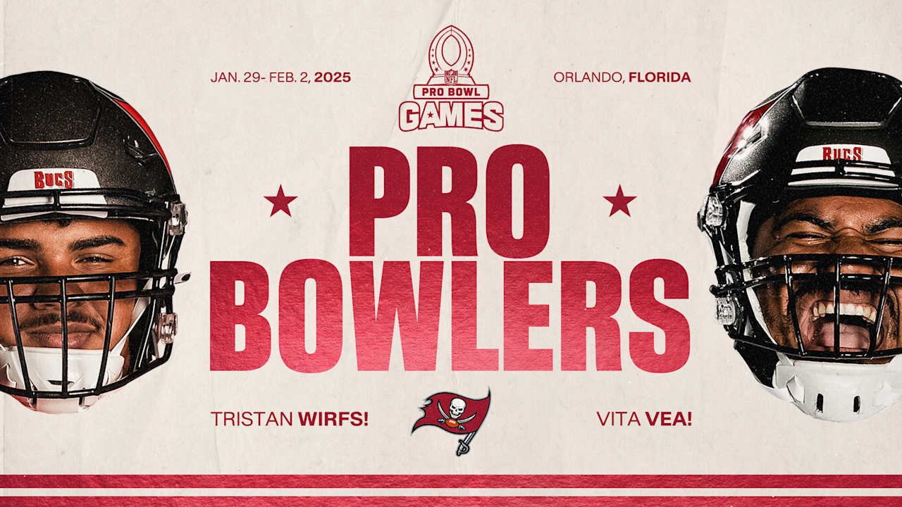 Tampa Bay Buccaneers Vita Vea, Tristan Wirfs Voted Into 2025 Pro Bowl Games