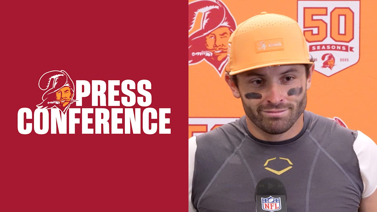 Baker Mayfield on Heroics vs. Seattle | Press Conference | Tampa Bay ...