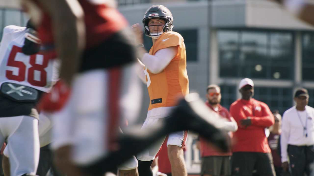 Tanner Taula Hauls in The Catch | 2025 Training Camp Highlight | Tampa ...