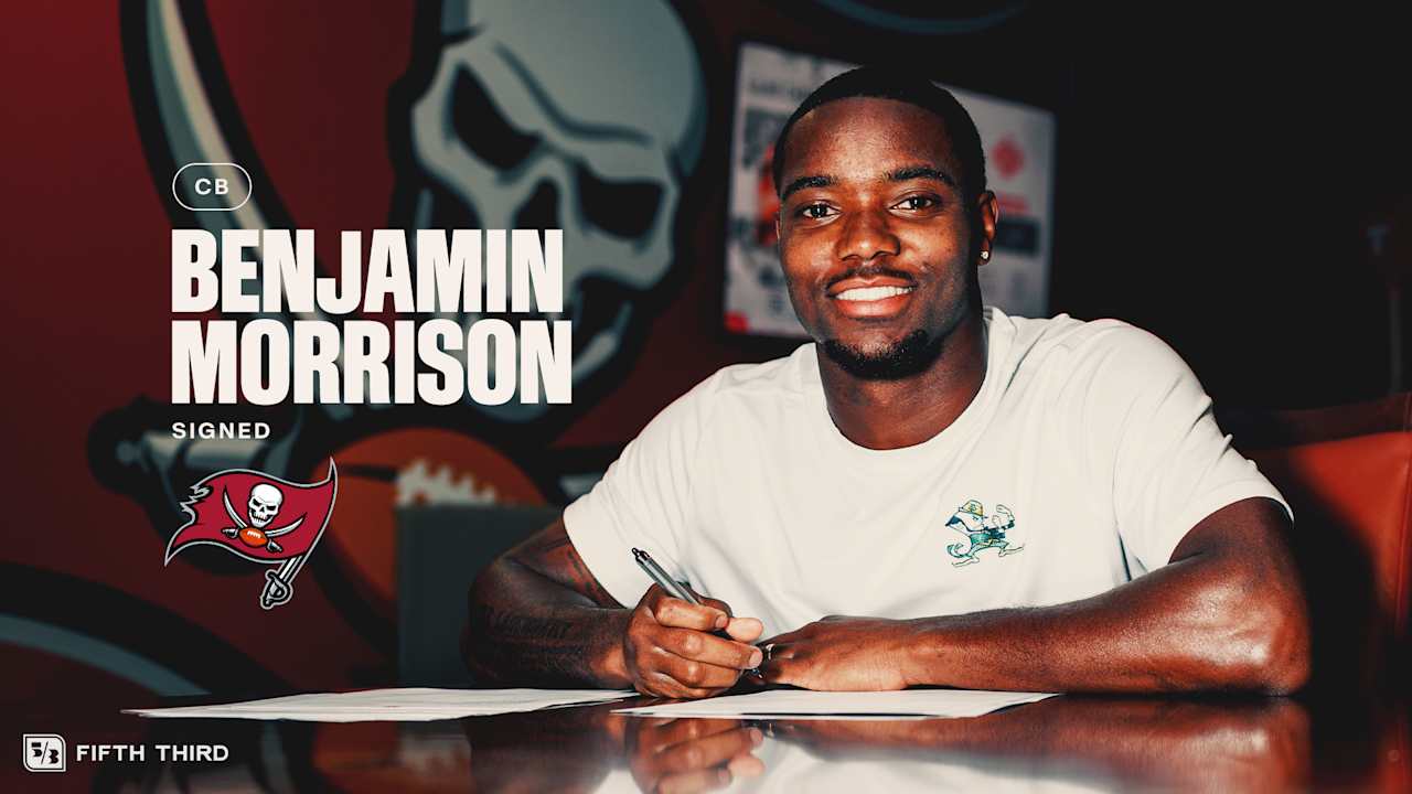 Tampa Bay Buccaneers Sign CB Benjamin Morrison, Wrap Up Rookie Deals