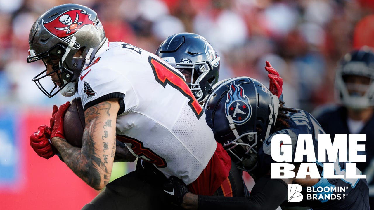 Titans vs. Bucs Game Ball | Week 10 2023
