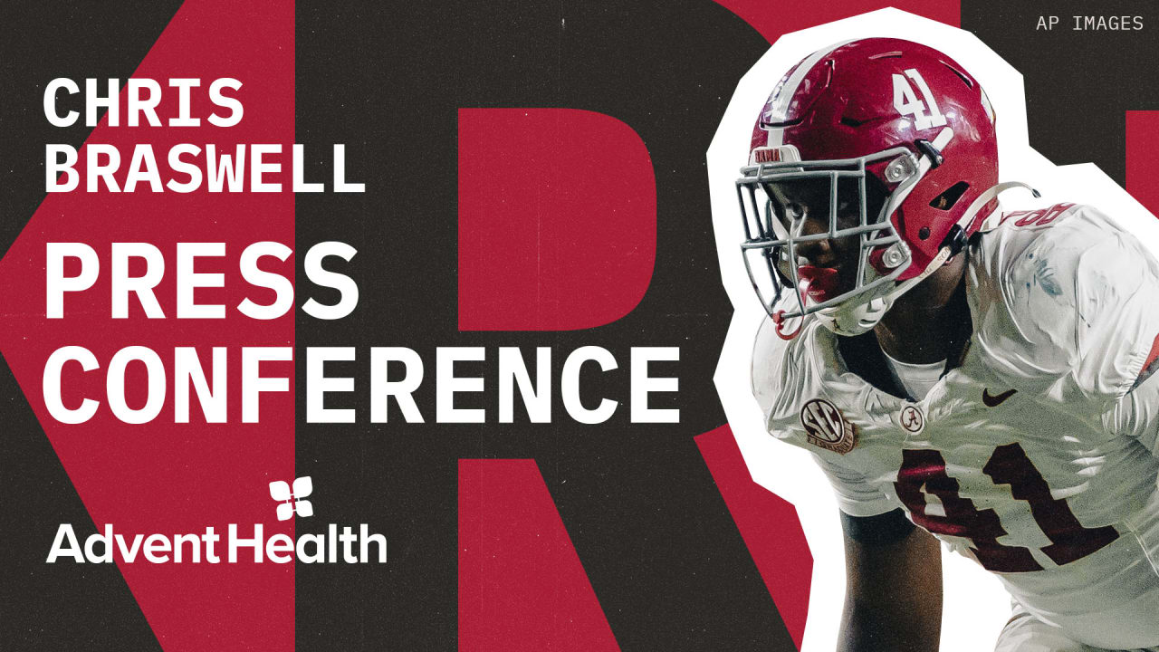 Chris Braswell After Being Selected by Tampa Bay Buccaneers in Second Round | Press Conference