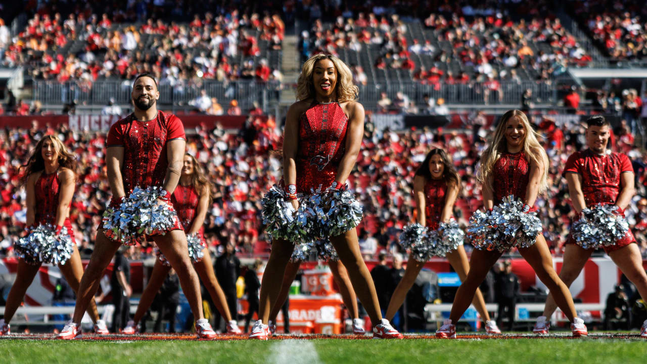 Bucs Cheerleaders Photos from Saints vs. Bucs Game