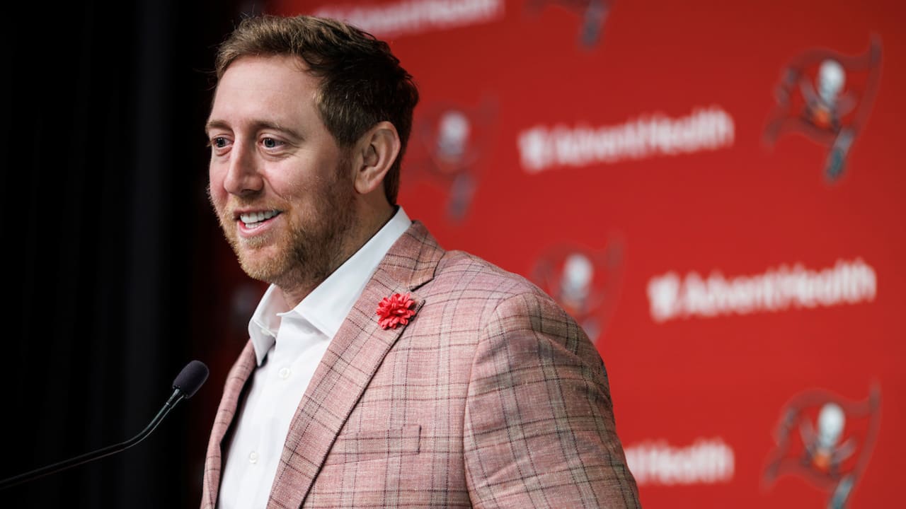 Photos: Liam Coen's First Day as Offensive Coordinator