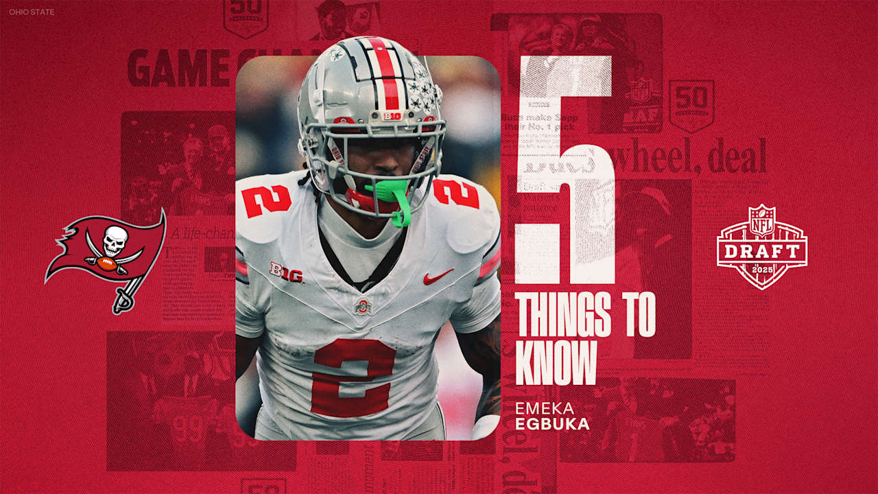 5 Things to Know About Bucs First-Round Pick Emeka Egbuka