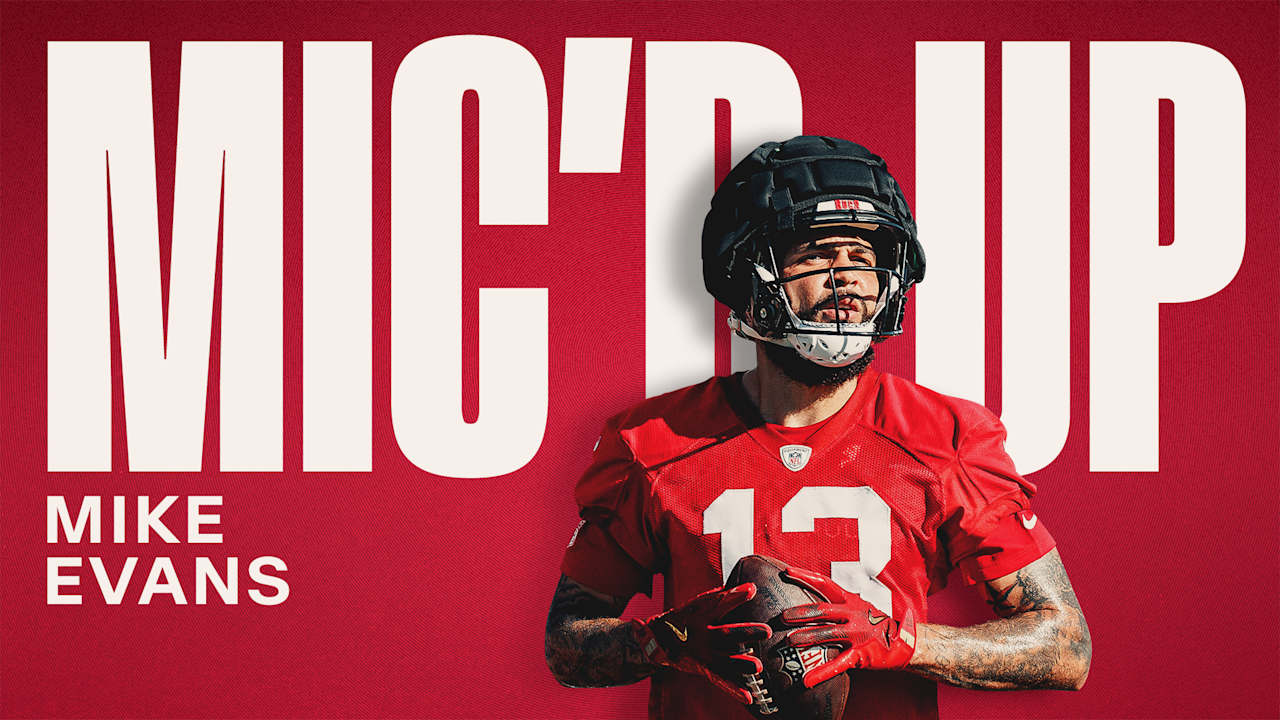 Mike Evans Mic'd Up at 2025 Training Camp | Tampa Bay Buccaneers