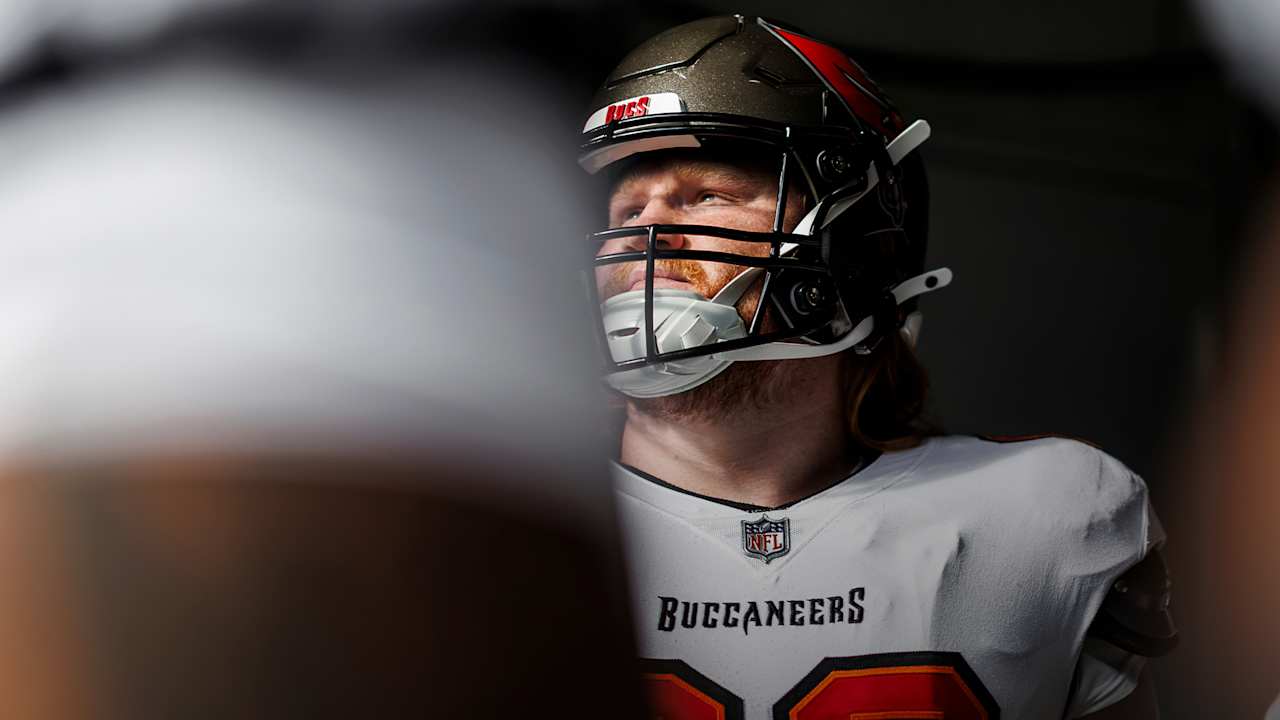 Bucs' G Cody Mauch Discusses Blocking for Bucky Irving, Facing Vita Vea ...
