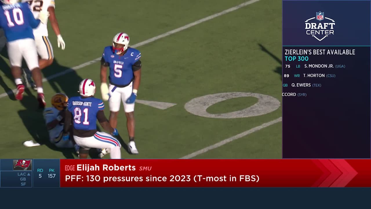 Watch Pick & View Highlights: Bucs Select DL Elijah Roberts in the 2025 NFL Draft | Tampa Bay ...