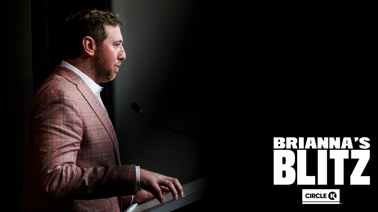 Offensive Coordinator Liam Coen Talks WR Mike Evans, LT Tristan Wirfs ...