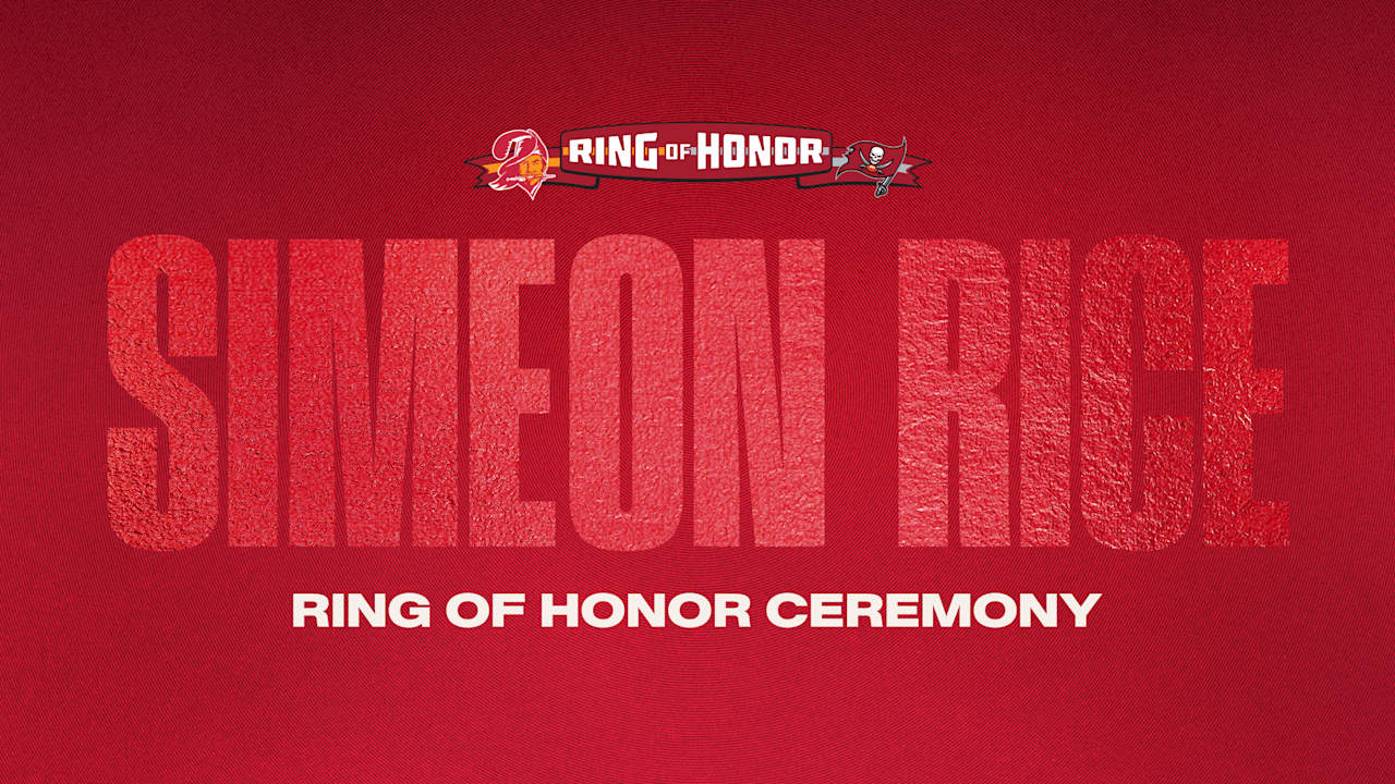 Simeon Rice Ring of Honor Ceremony | Tampa Bay Buccaneers