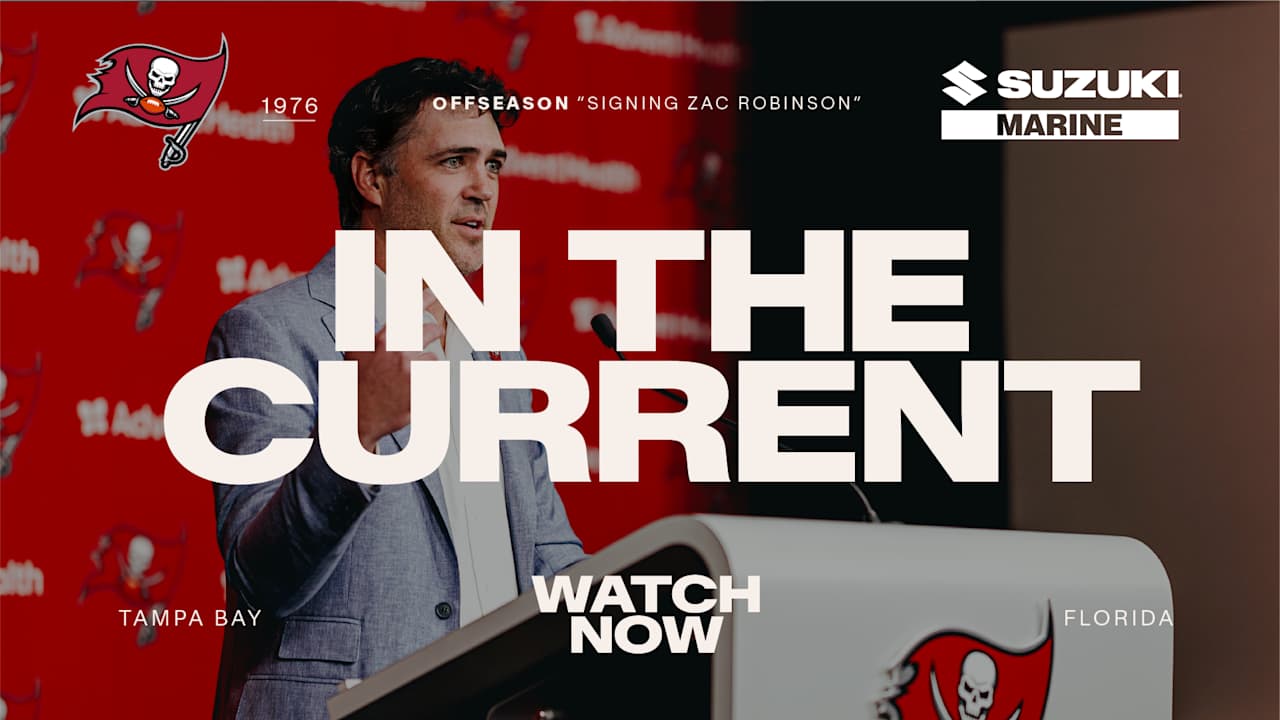 Zac Robinson’s First 24 Hours as a Buccaneer | In the Current | Tampa ...
