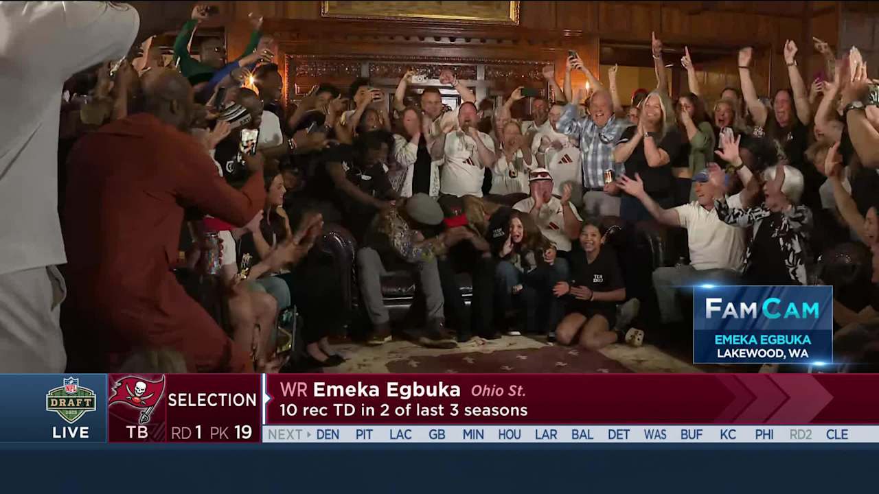 Tampa Bay Buccaneers Draft WR Emeka Egbuka with First Round Pick in ...