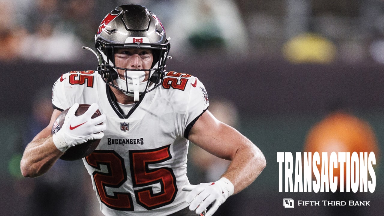 Buccaneers elevate T Silas Dzansi and RB Patrick Laird for Lions ...