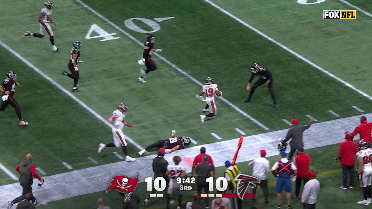 HIGHLIGHT: Kameron Johnson 54 Yard Return vs. Falcons