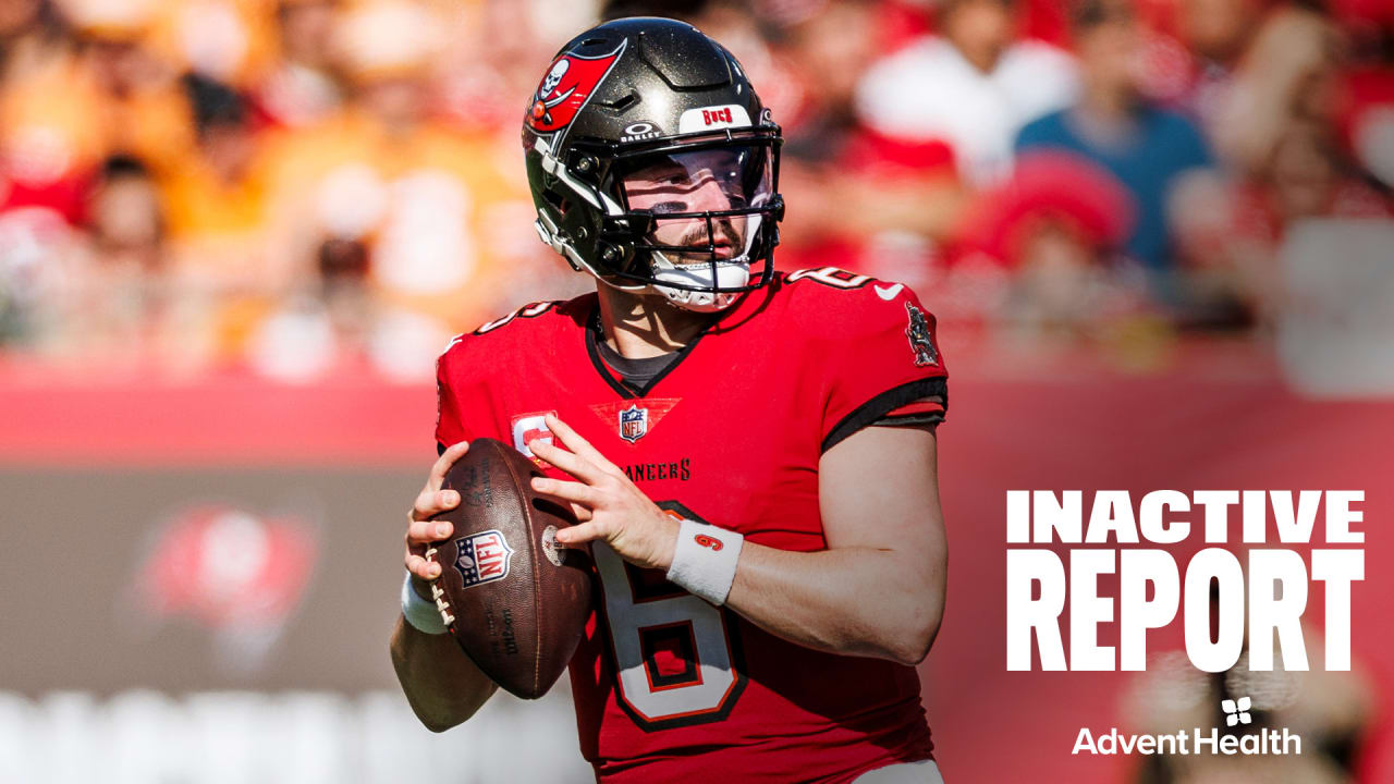 Bucs vs. Panthers Inactive Report | NFL Week 18 2023