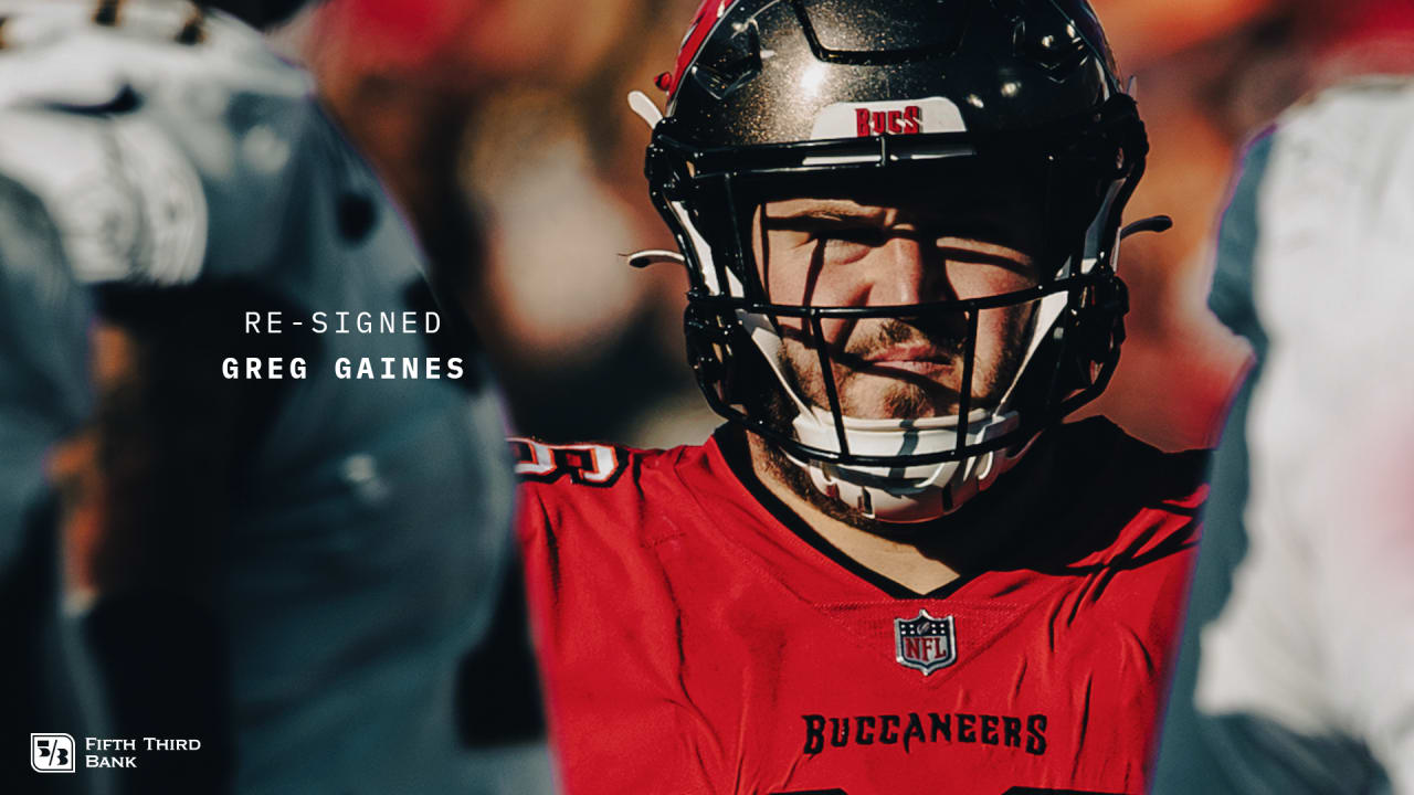 Bucs Sign DL Greg Gaines to One-Year Deal