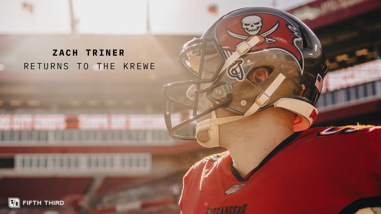 Bucs LS Zach Triner Returns to Tampa