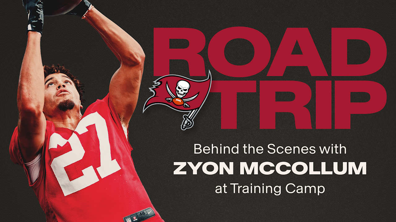 A Day in the Life: Training Camp with Zyon McCollum | Tampa Bay Buccaneers
