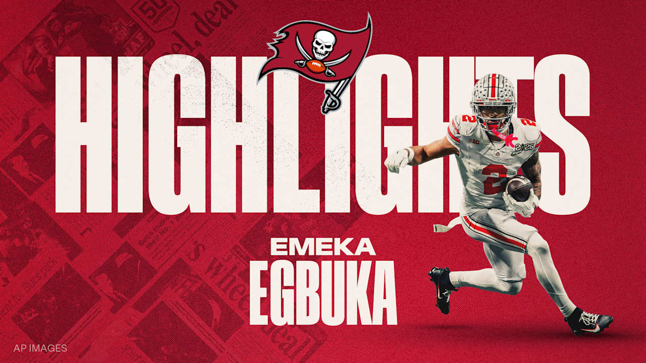 View Highlights of Emeka Egbuka | 2025 NFL Draft | Tampa Bay Buccaneers
