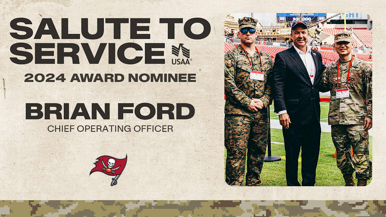 Bucs Chief Operating Officer Brian Ford Nominated for NFL Salute to ...