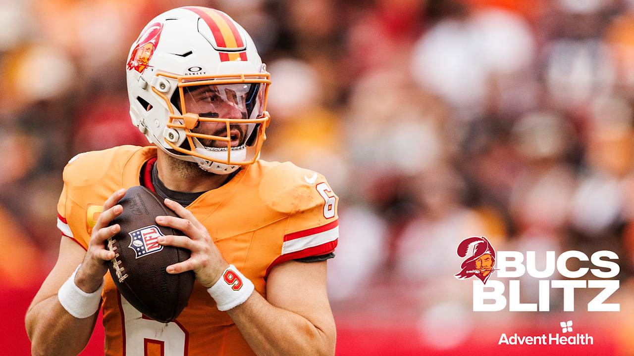 Baker Mayfield Rallies Team, Jets' Defensive Line & More | Bucs Blitz
