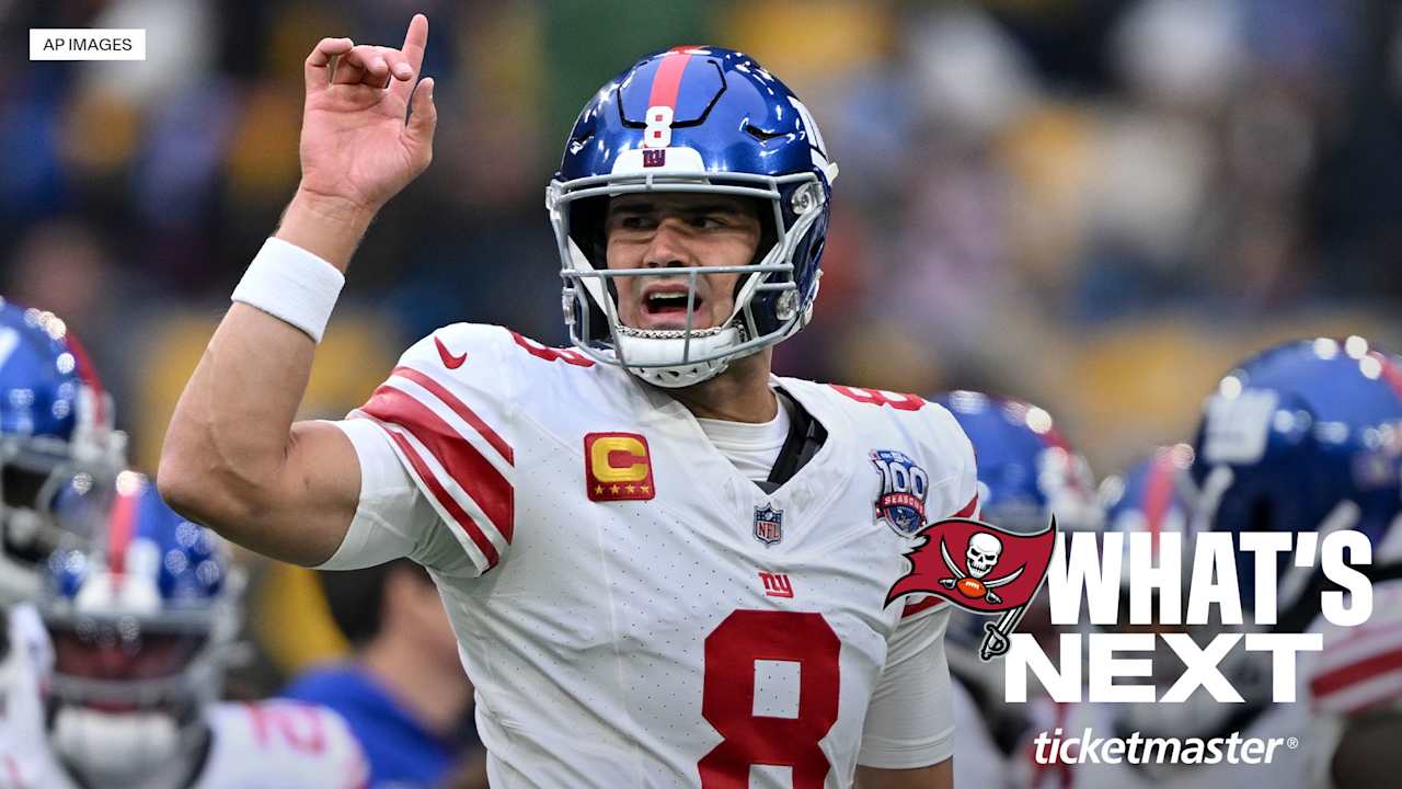 Next Up: Bucs Face New York Giants in New York | Week 12 2024 NFL Schedule