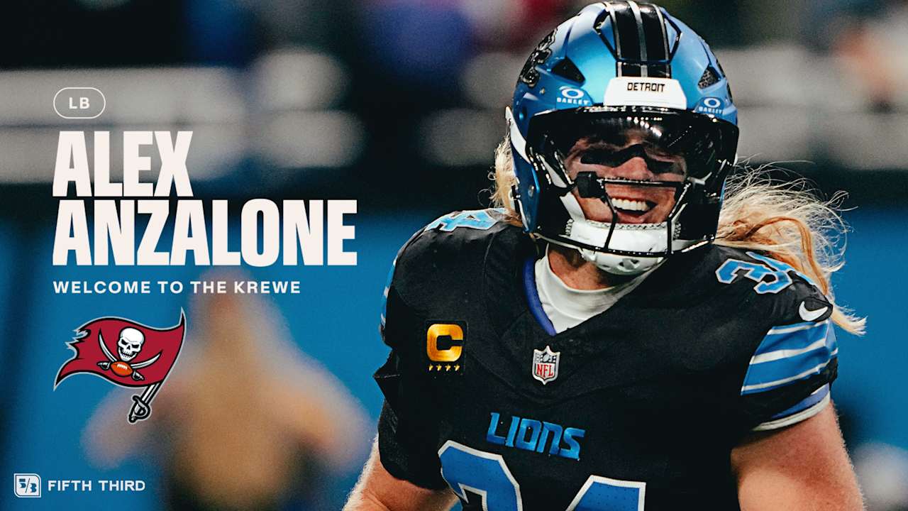 Buccaneers Sign LB Alex Anzalone | NFL Free Agency News, Updates, Signings