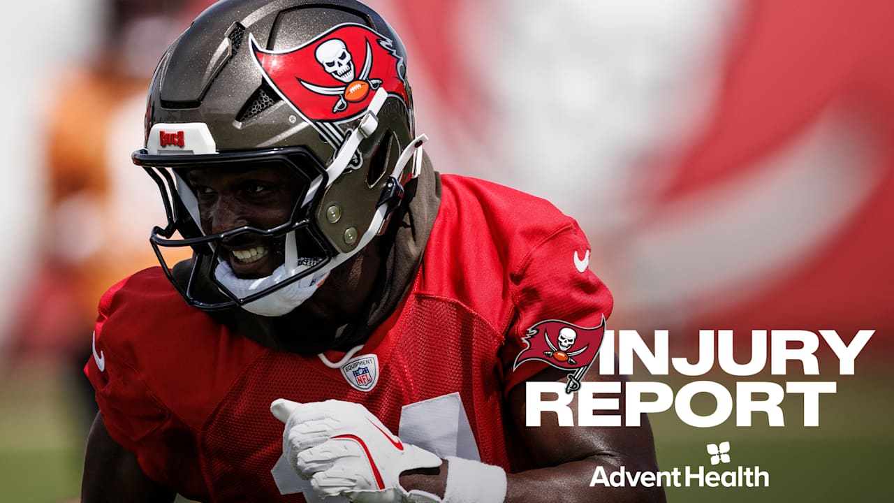 Buccaneers-Lions Injury Report Oct.18: Godwin Jr., Irving, Williams and ...