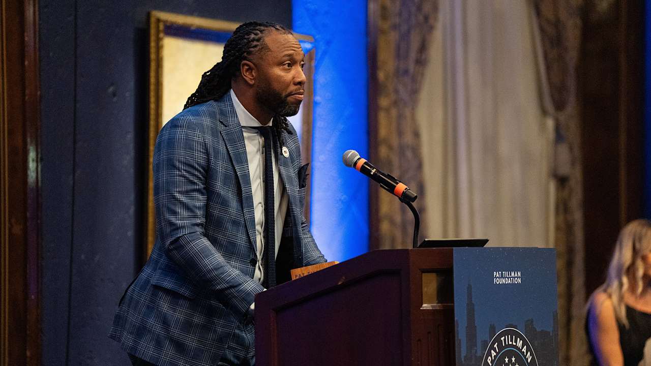 Larry Fitzgerald Honored With Champion Award From Pat Tillman Foundation