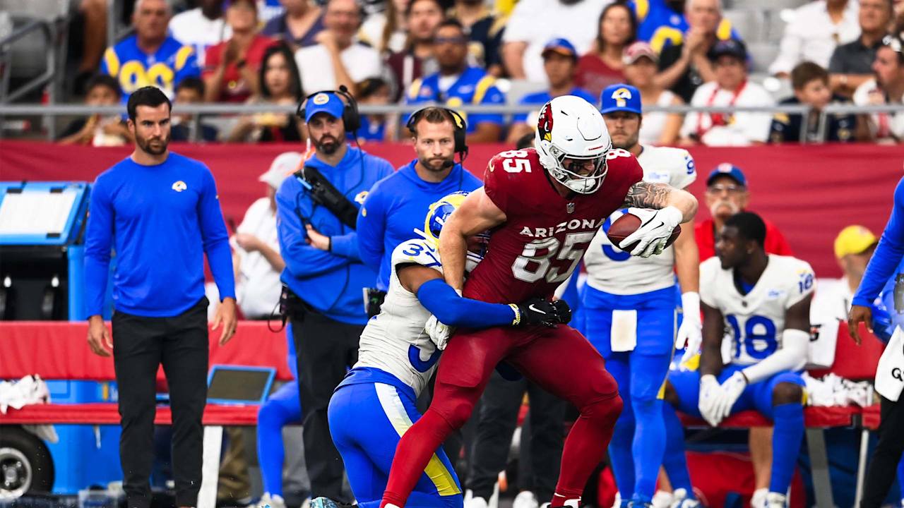 HIGHLIGHT: Trey McBride's High-Point Catch On 21-Yard Pass From Kyler ...