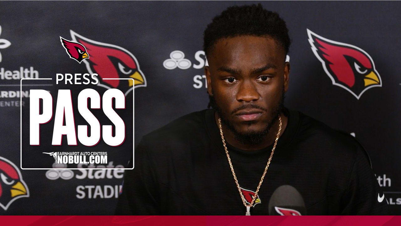 Starling Thomas Speaks With The Media About The Near Interception He ...