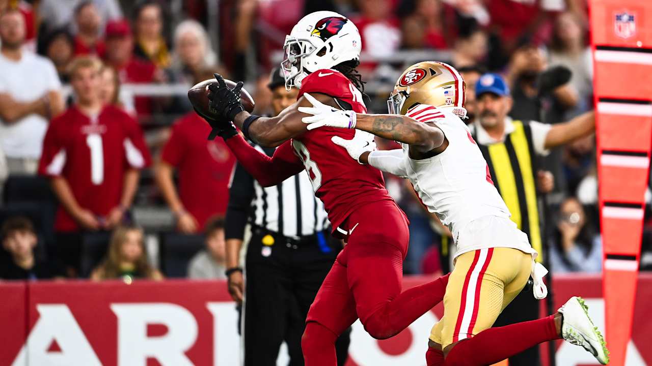 HIGHLIGHT: Kyler Murray Lobs It To Marvin Harrison Jr. For Touchdown