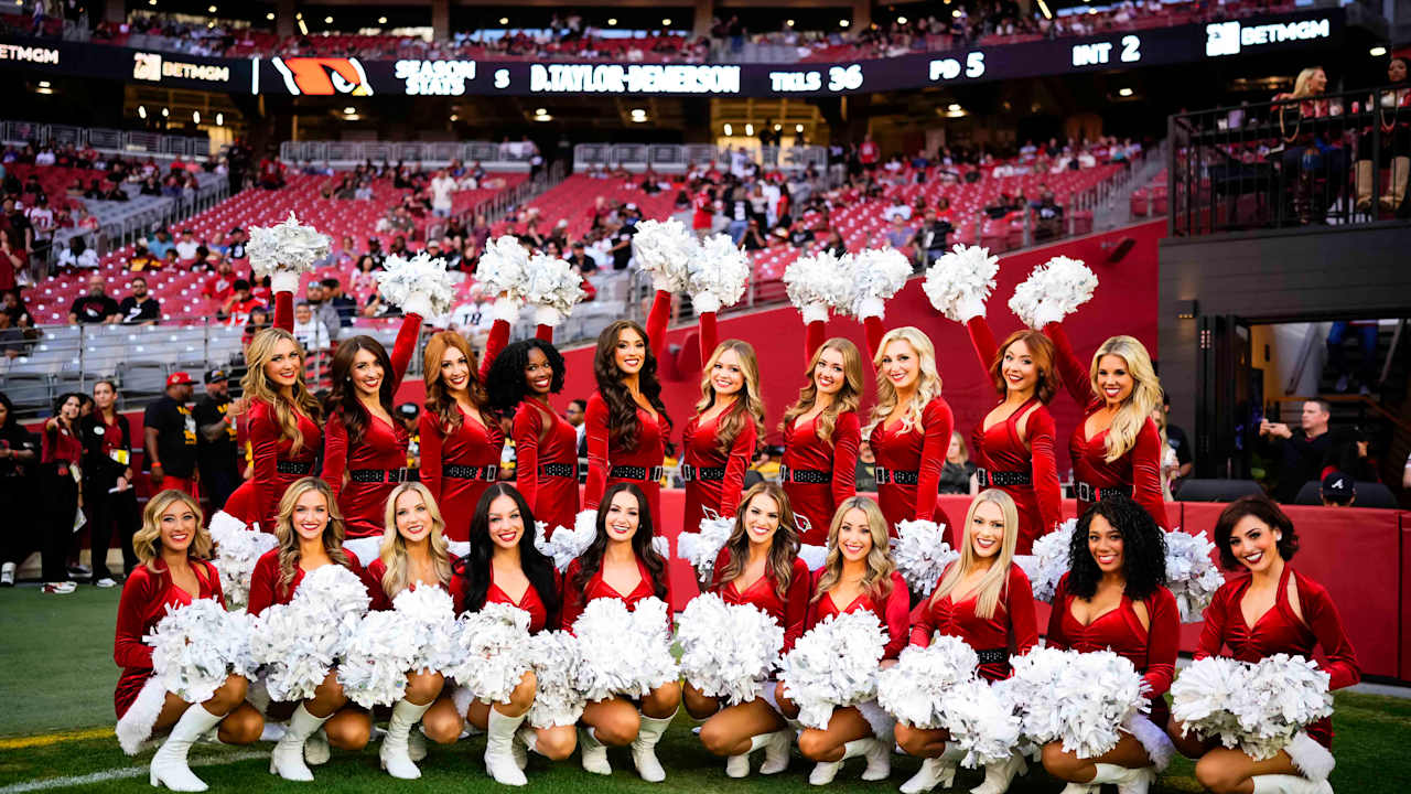 PHOTOS: Cardinals Cheerleaders At The Falcons Game