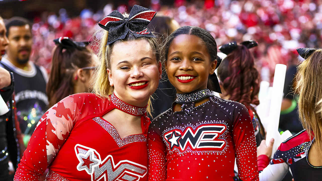 All-Star Cheer Halftime Rehearsal for the 49ers Game