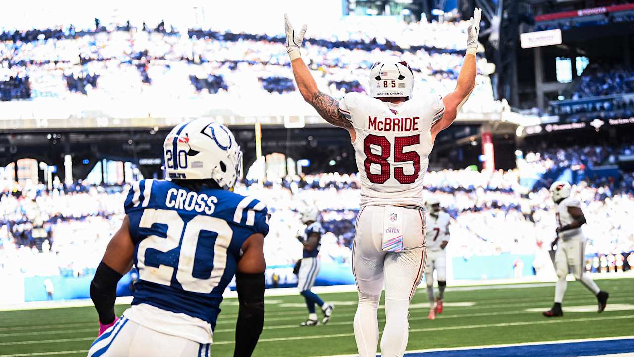 HIGHLIGHT: Jacoby Brissett Finds Trey McBride For One-Yard Touchdown Pass