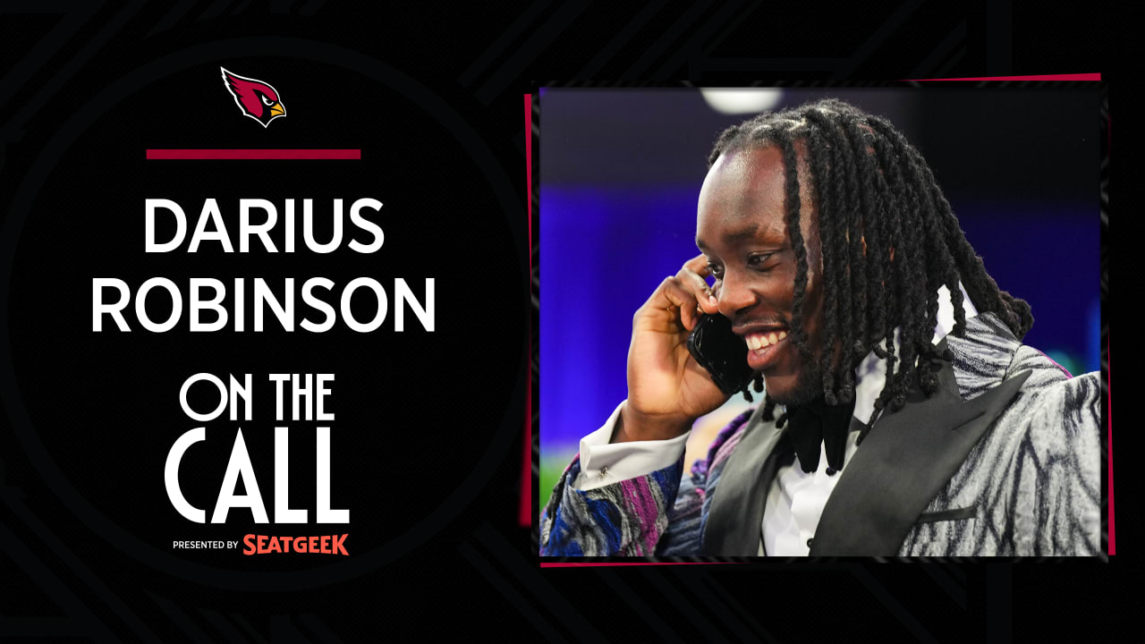 Darius Robinson Learns He Is An Arizona Cardinal: On The Call