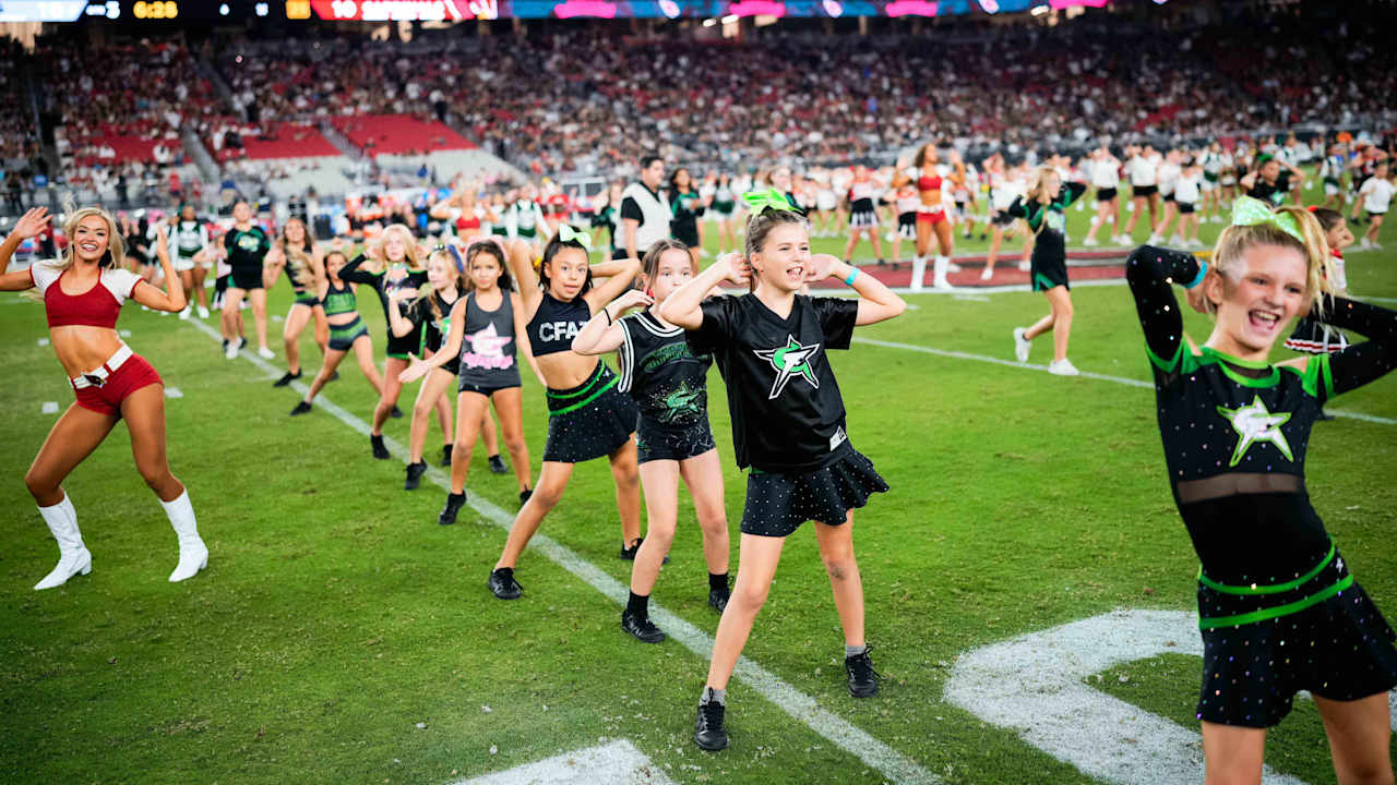 PHOTOS: All-Star Cheer Halftime Performance At The Raiders Game