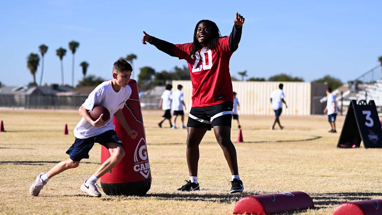 PHOTOS: Arizona Cardinals Youth Football Camp