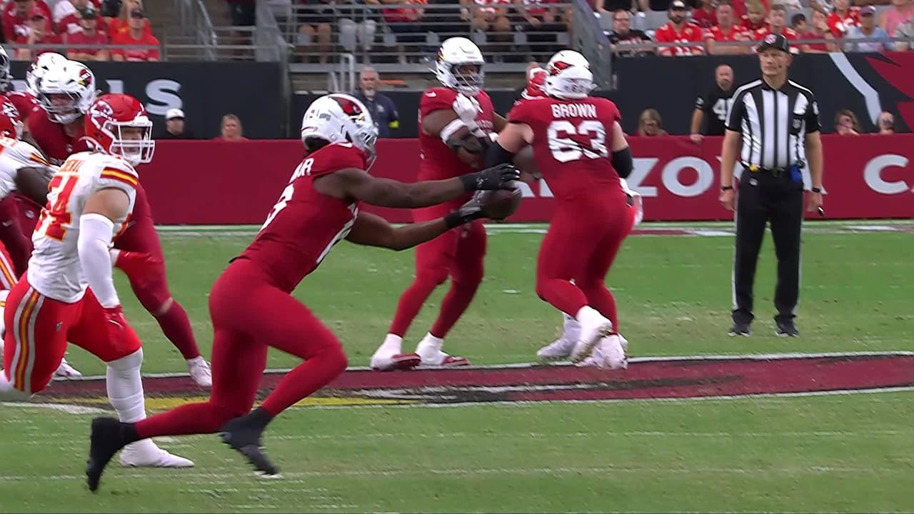 HIGHLIGHT: Kyler Murray Finds Marvin Harrison Jr. For 15-Yard Gain