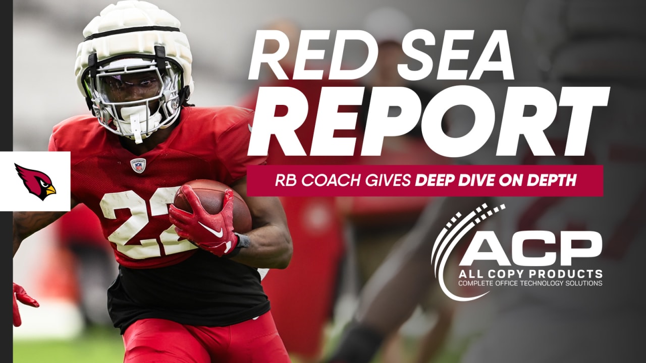 Red Sea Report - Coach Autry Denson Breaks Down Cardinals Running Back ...