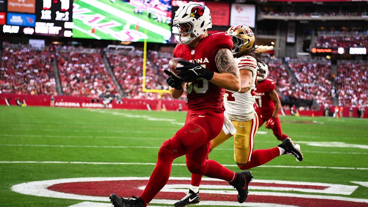 HIGHLIGHT: Kyler Murray Connects With Trey McBride For A 2-Yard Touchdown