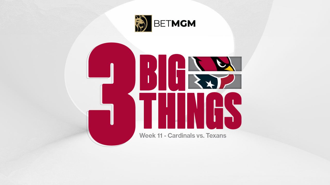 Three Big Things: Texans Week