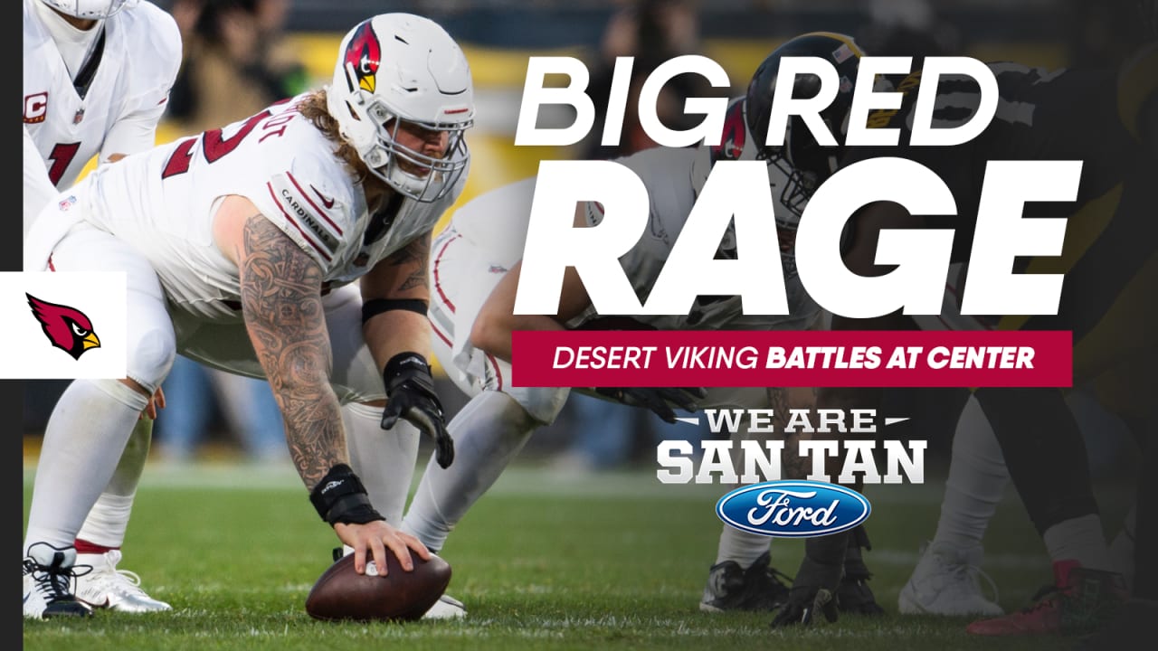 Desert Viking Hjalte Froholdt Battles At Center For Cardinals