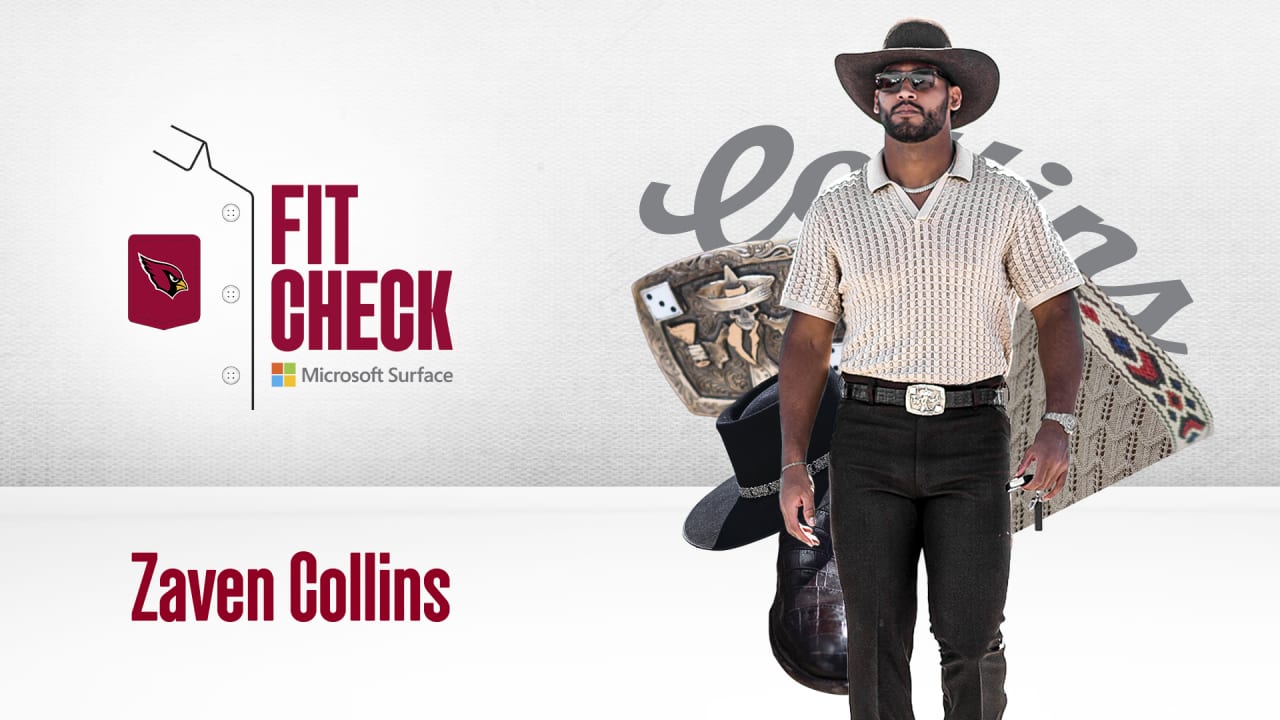 Fit Check: Fashion Breakdown with Zaven Collins | Arizona Cardinals